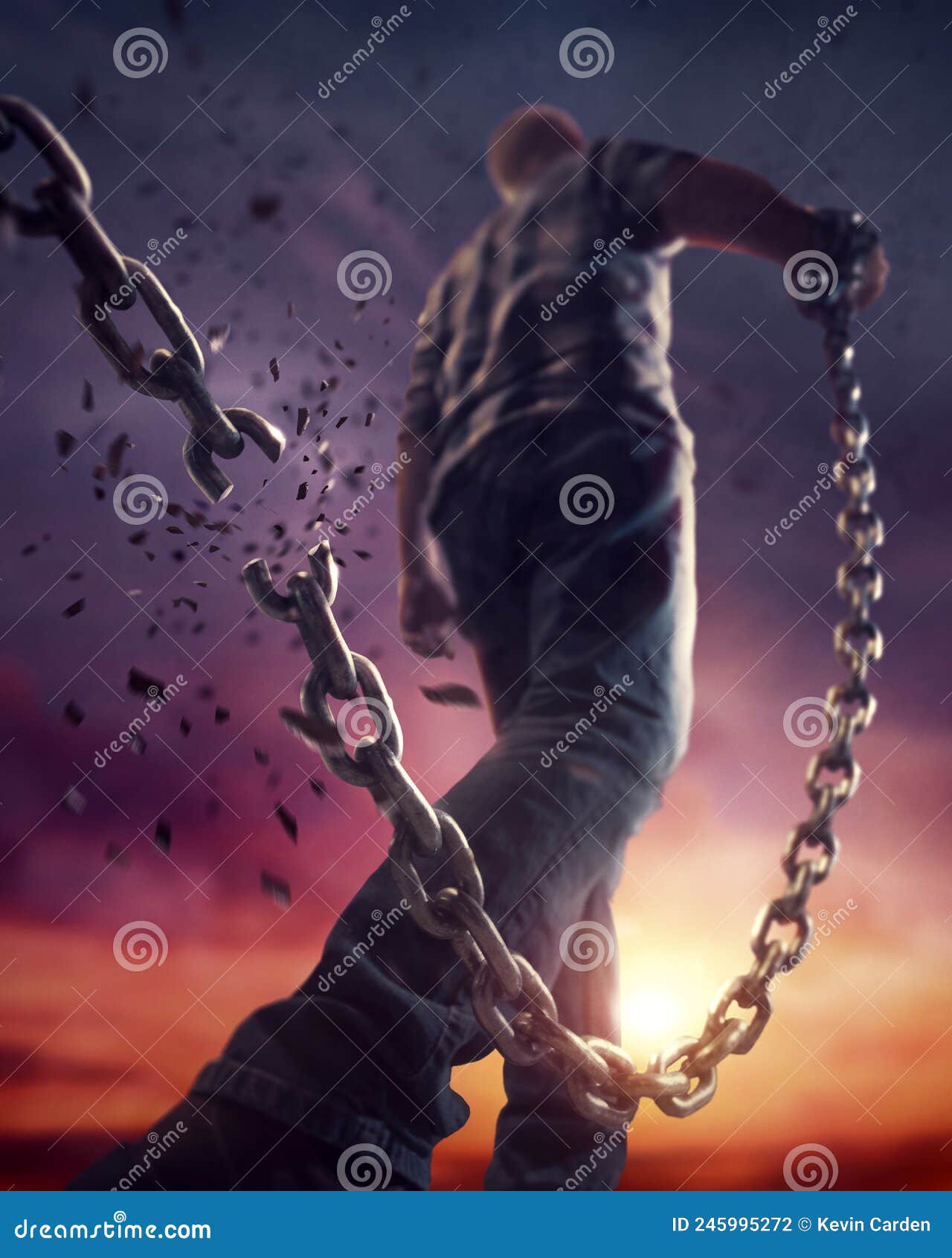 Man Breaking Free from Chains Stock Photo - Image of tied, male: 245995272 Man Breaking Free from Chains Stock Photo - Image of tied, male: 245995272