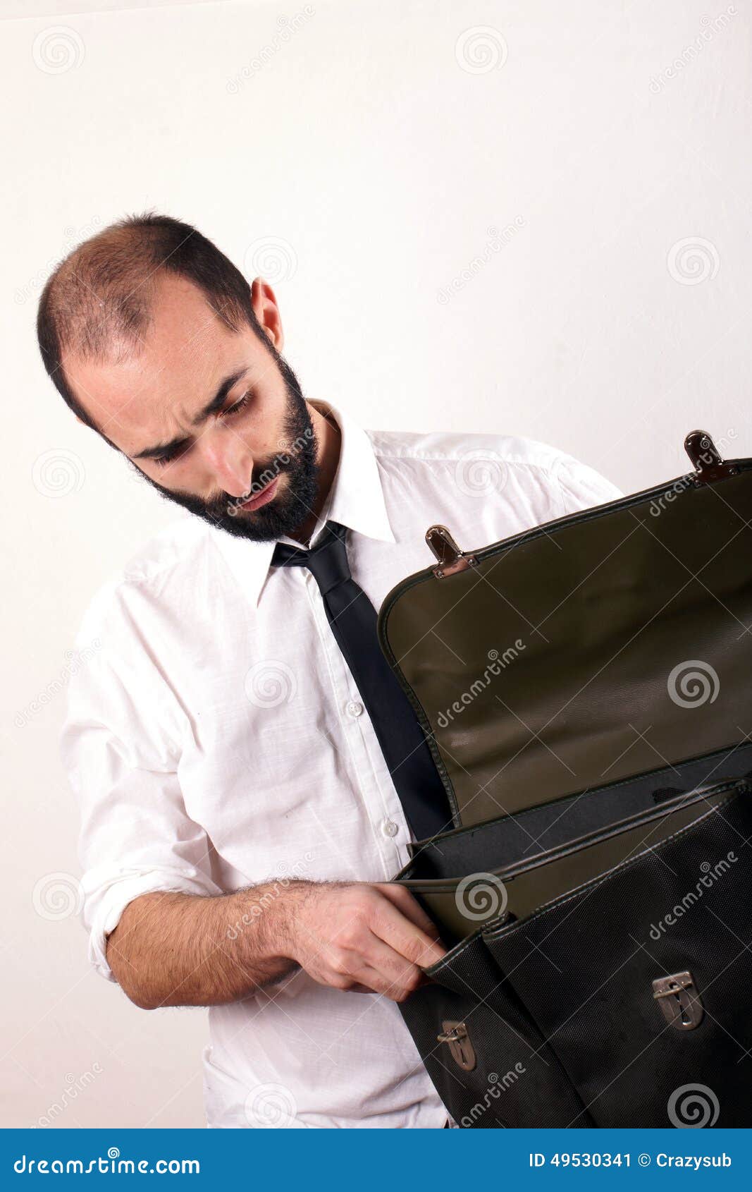 Man with briefcase stock image. Image of handle, caucasian - 49530341