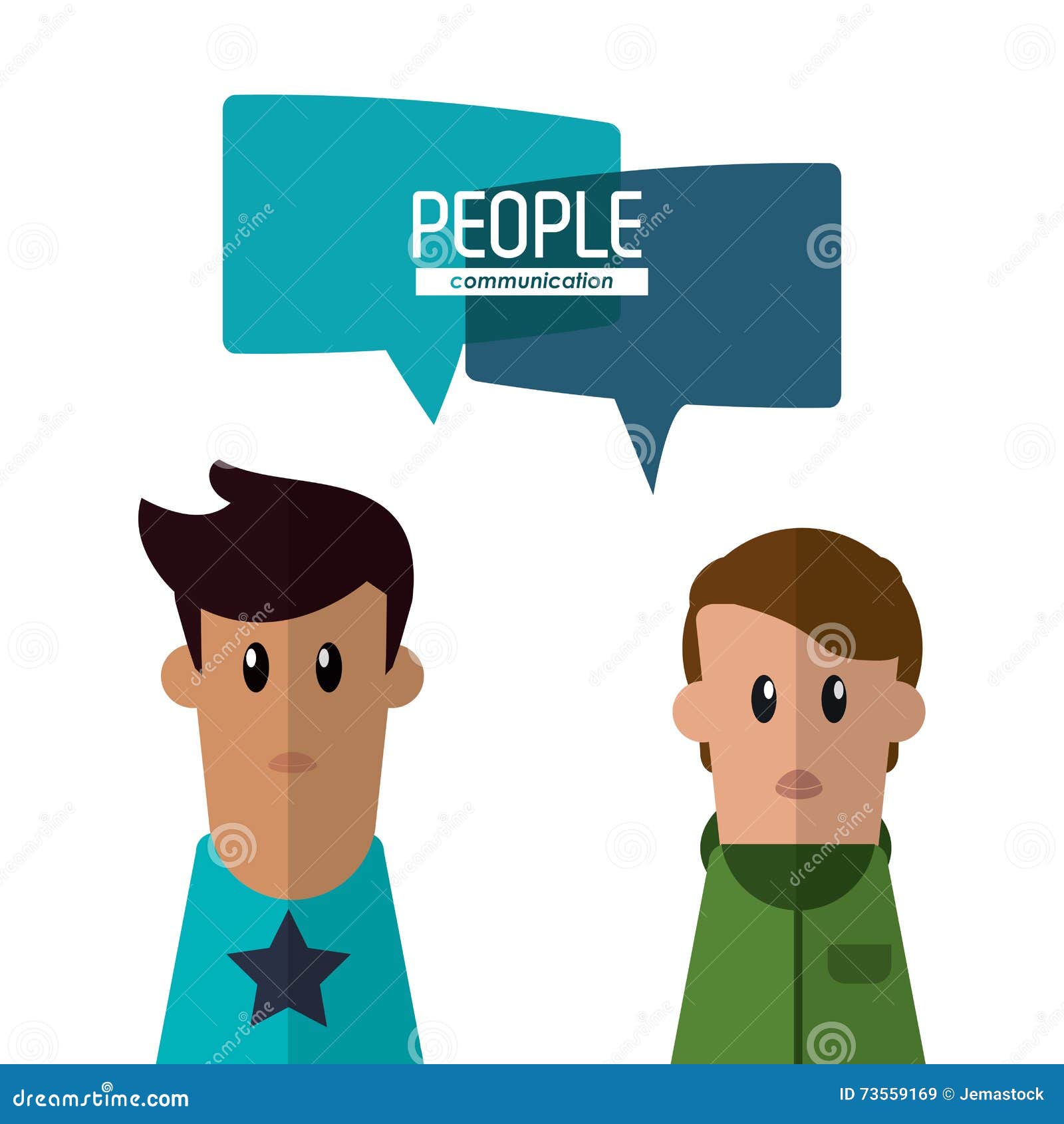 Man and Bubble Icon. People Design. Vector Graphic Stock Illustration ...