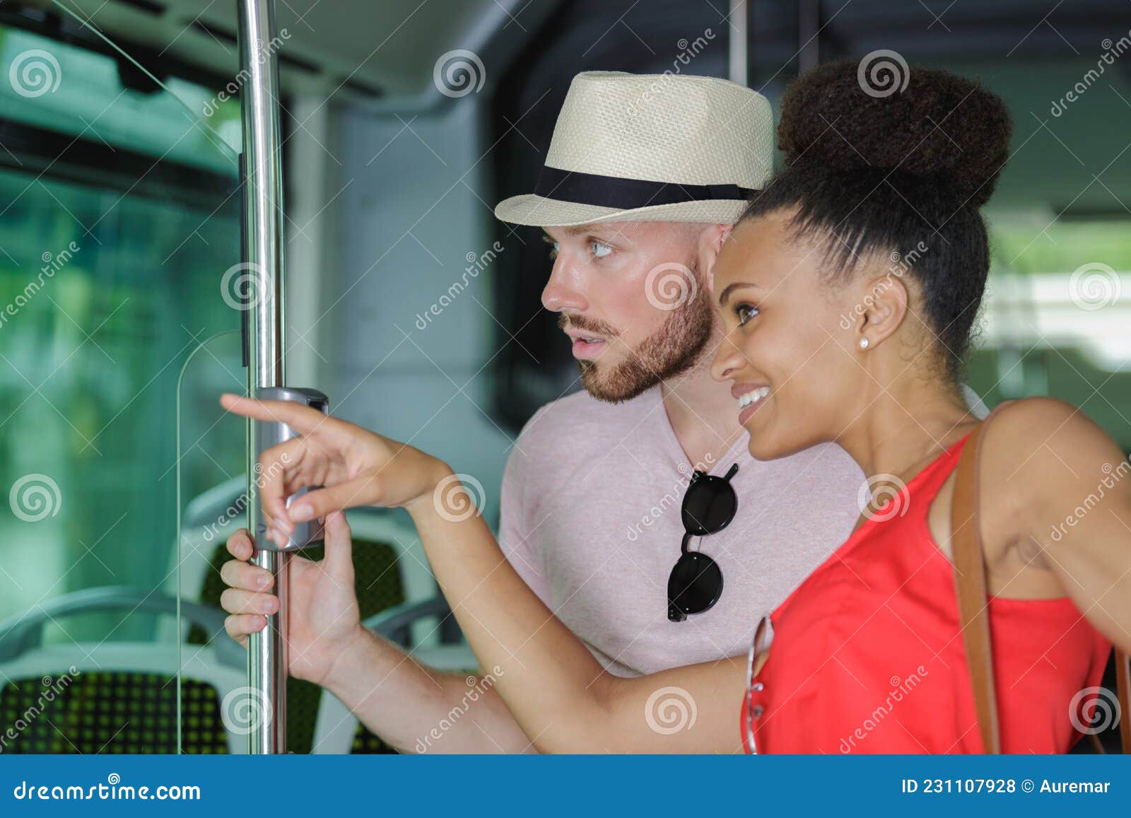 Man in bus to travel stock photo. Image of plane, person - 231107928