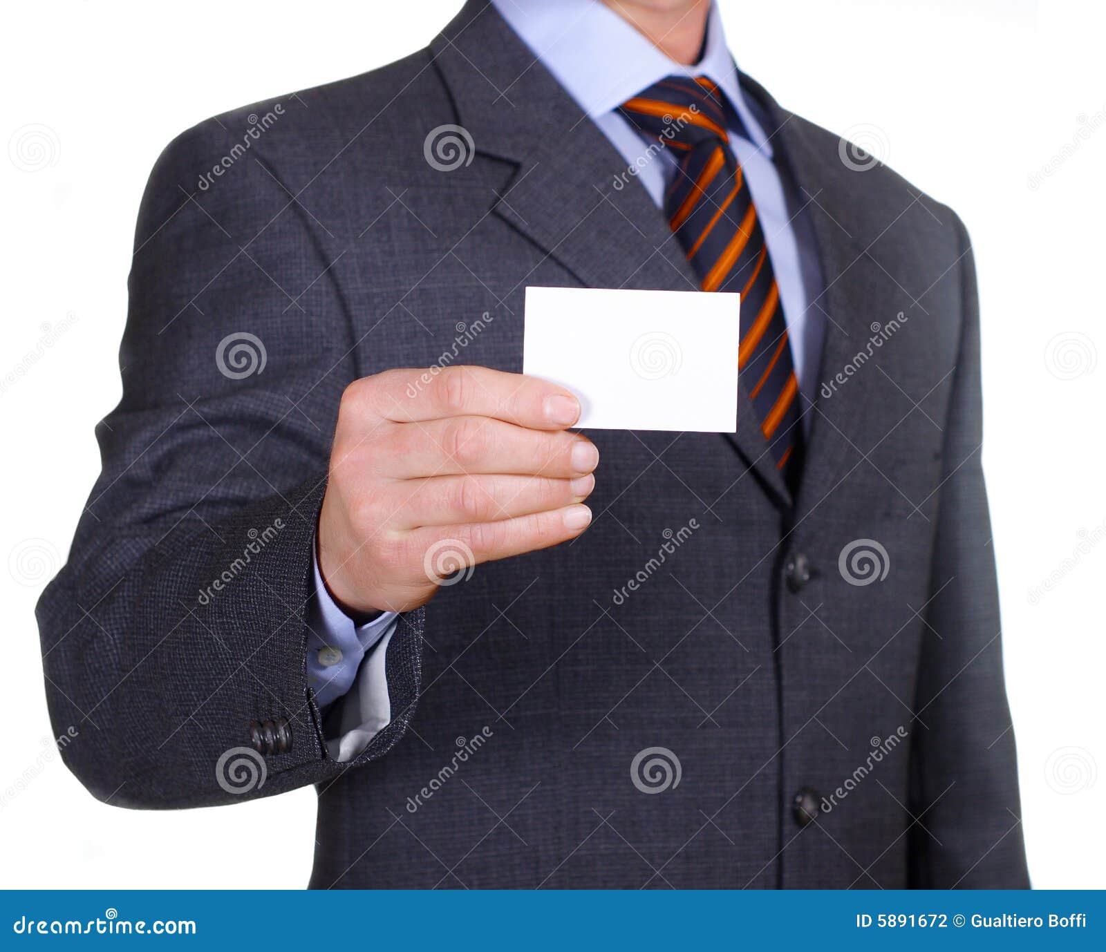 Man and business card stock photo. Image of hand, male - 5891672
