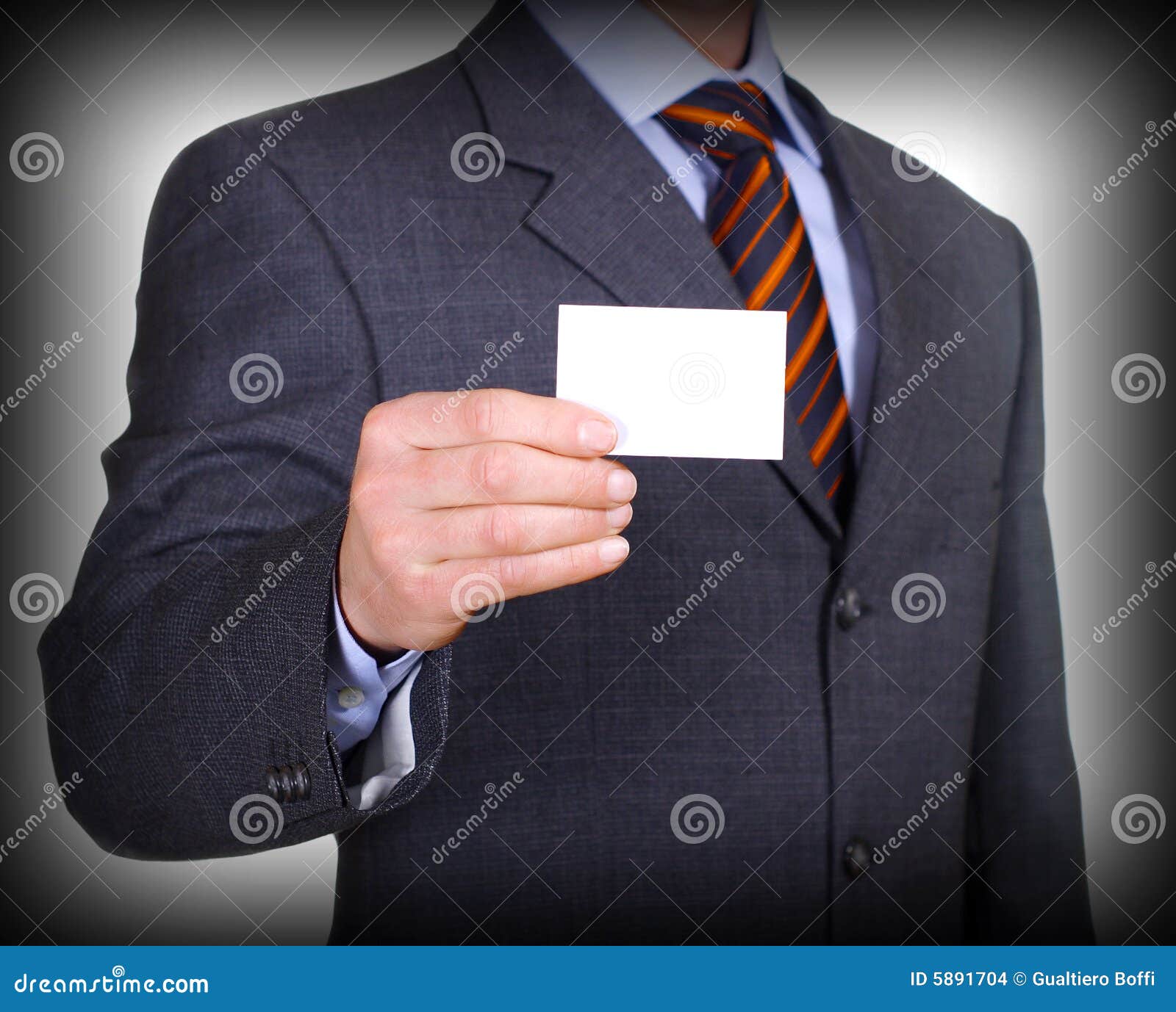 Man and business card stock photo. Image of concept, giving - 5891704