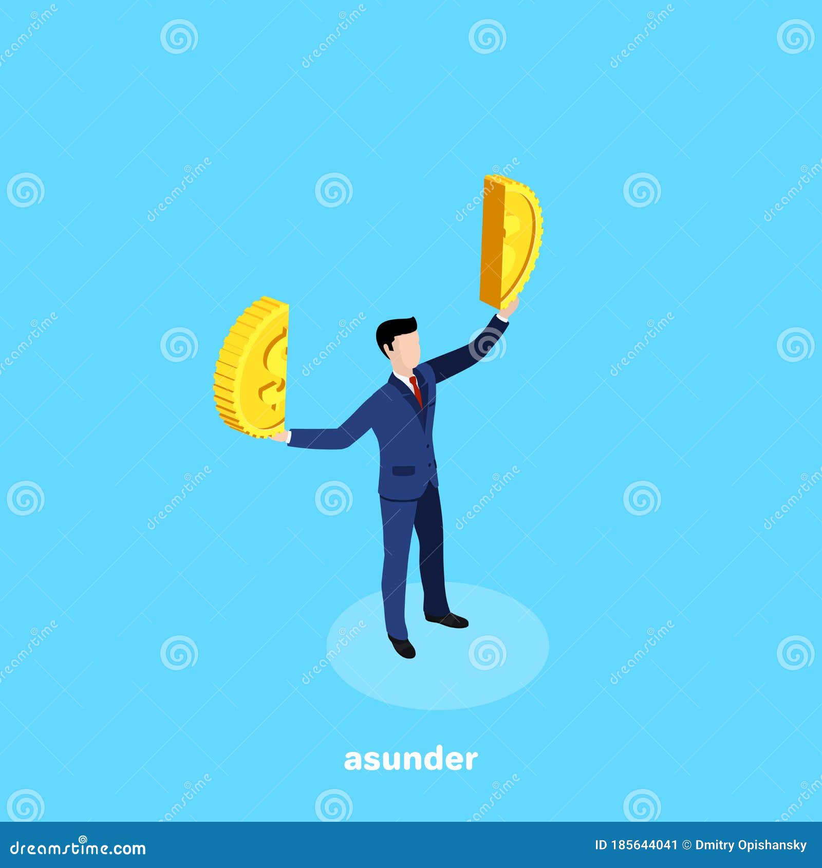 Asunder stock vector. Illustration of financial, information - 185644041