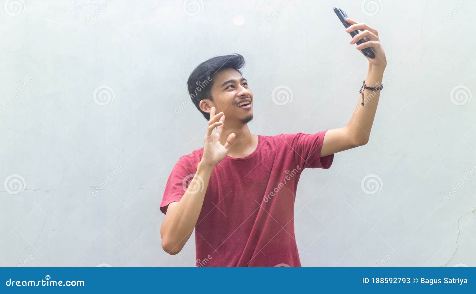 A MAN is CALLING a FRIEND stock image. Image of office - 188592793