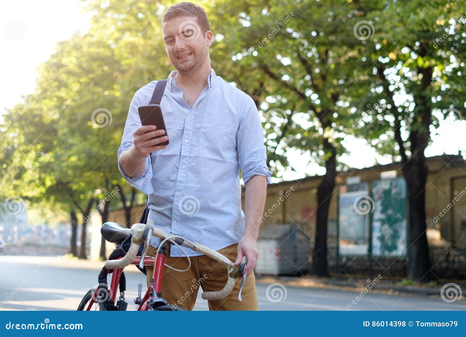 Man Calling on His Smartphone Stock Photo - Image of phone, confidence ...