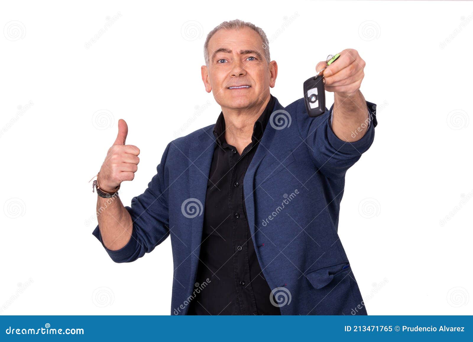 Man with car keys stock image. Image of credit, giving - 213471765