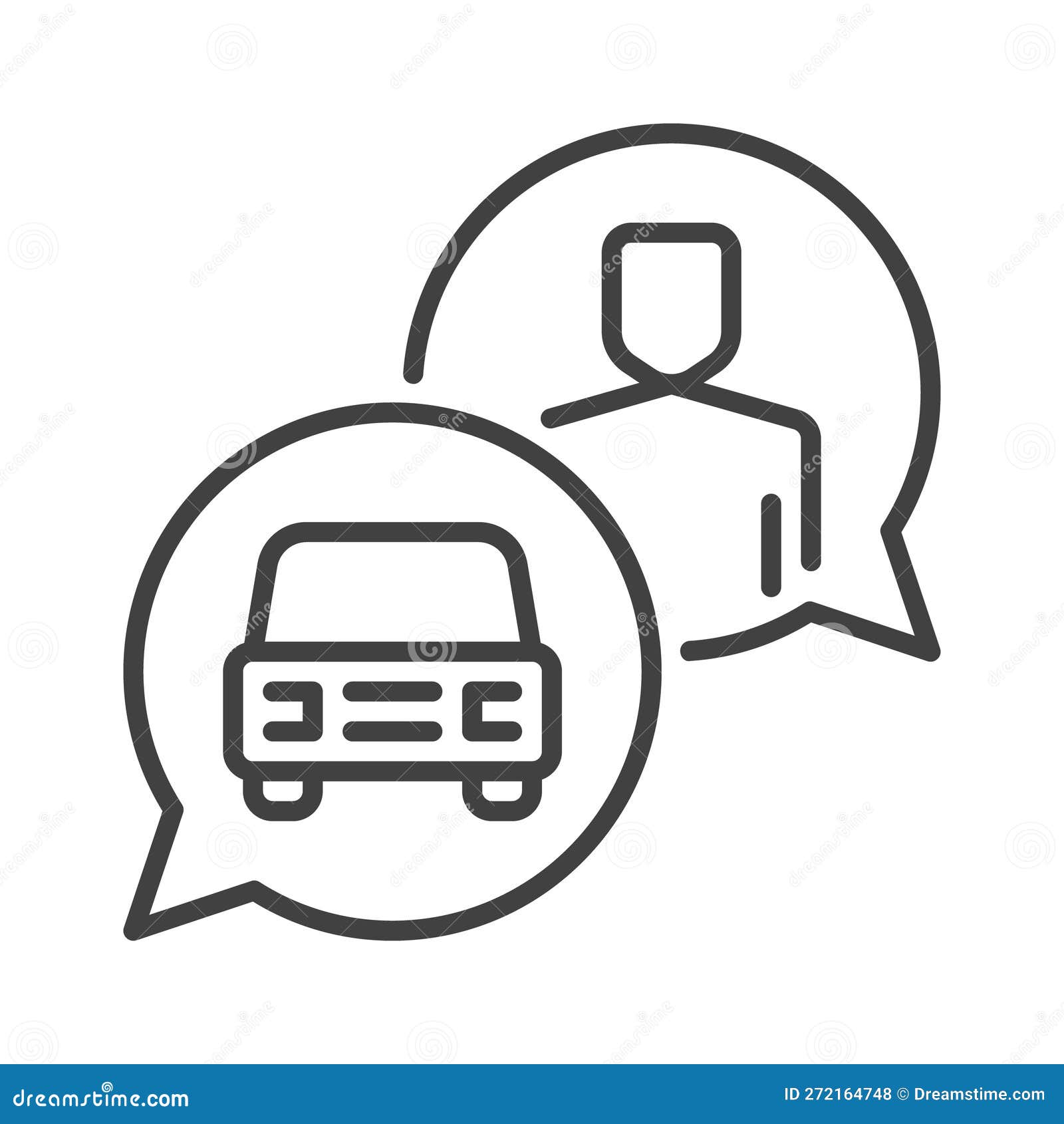 Vector Car Sharing Service, Carsharing Gray Icon. | CartoonDealer.com ...