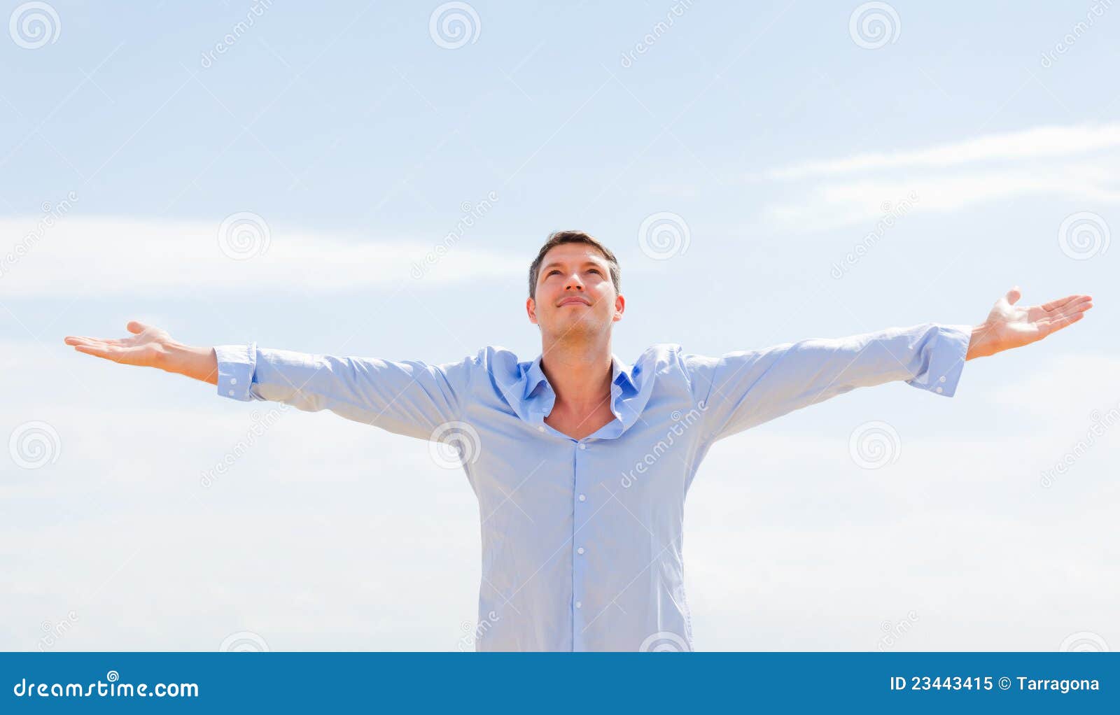 Man carefree stock image. Image of businessman, peace - 23443415