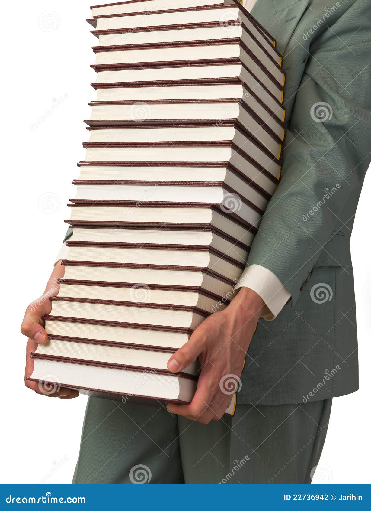 Man carries books stock photo. Image of information, school - 22736942
