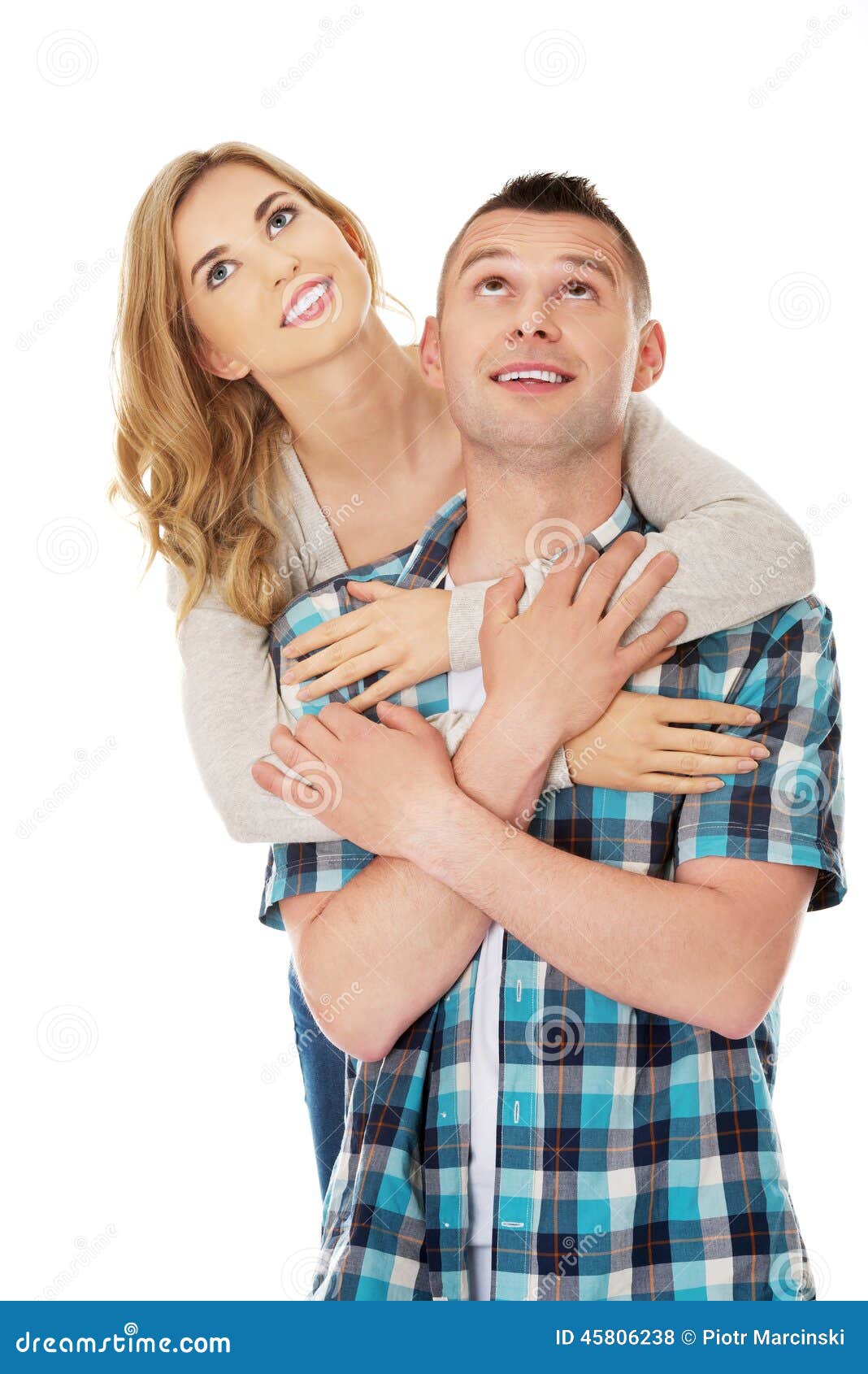Man carrying a woman stock photo. Image of caucasian - 45806238