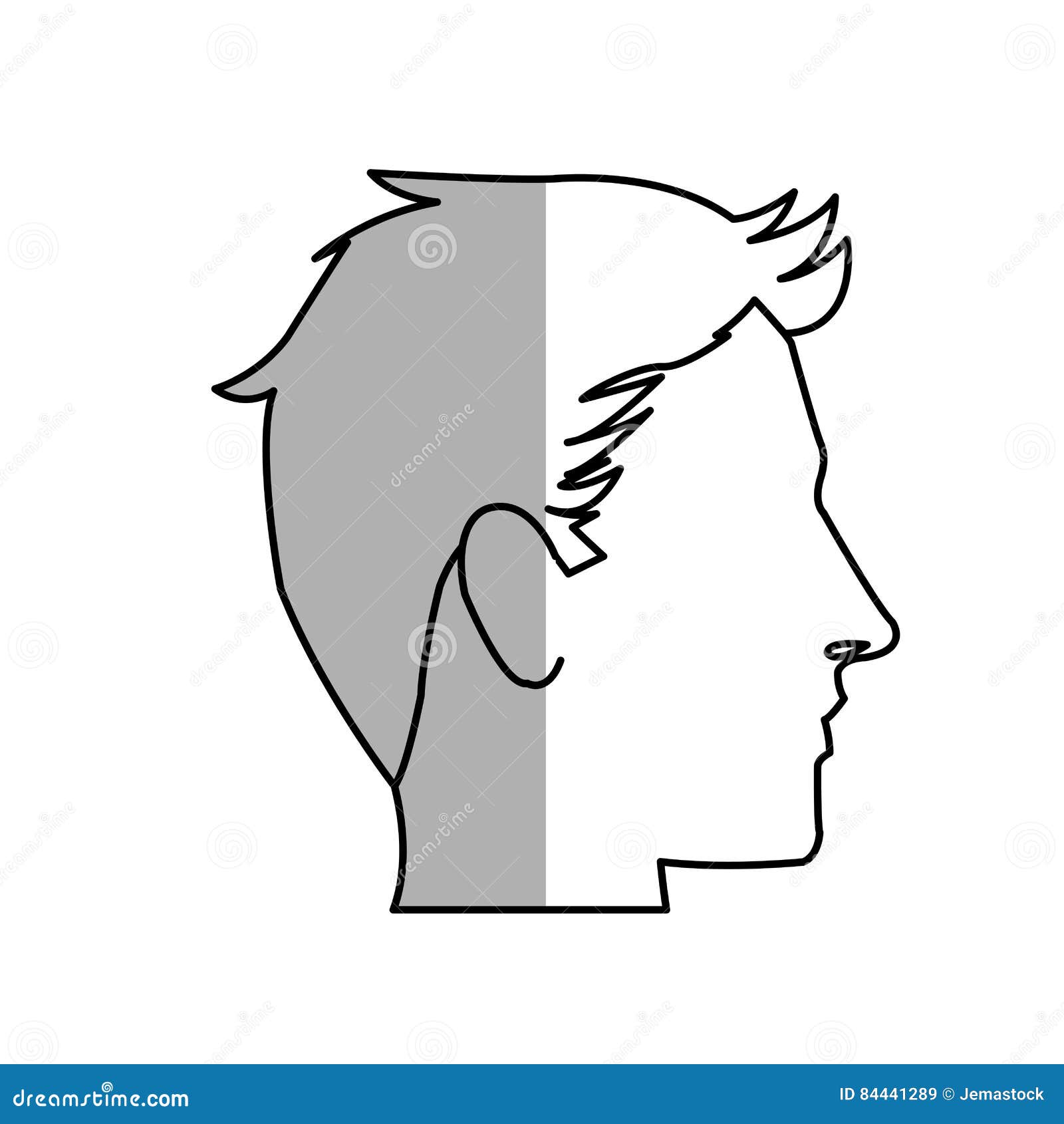Man cartoon icon stock vector. Illustration of avatar - 84441289