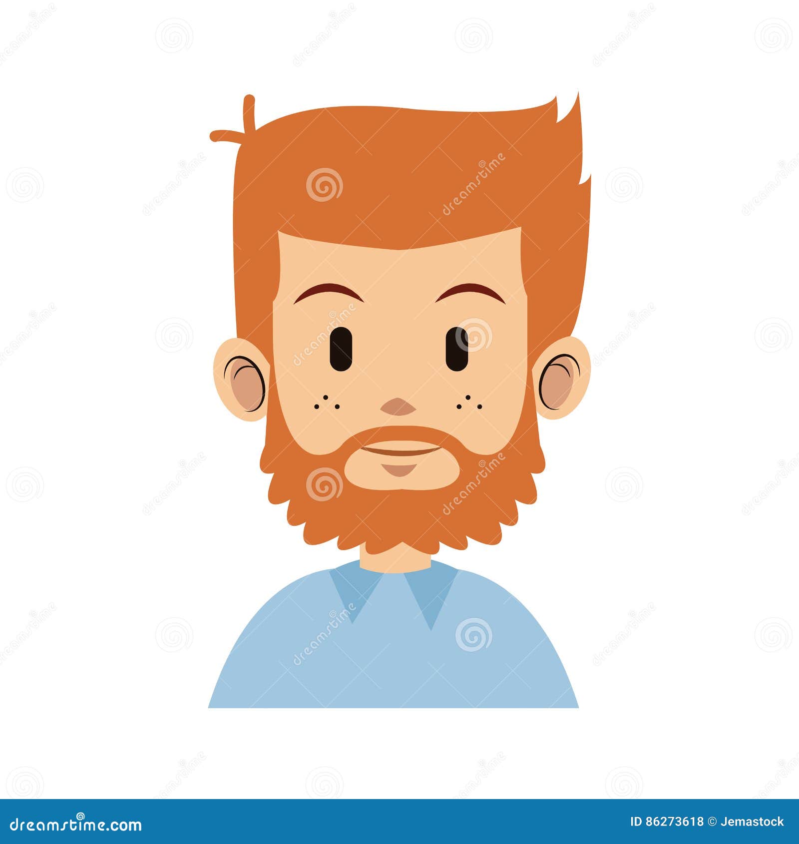 Man cartoon icon stock vector. Illustration of symbol - 86273618
