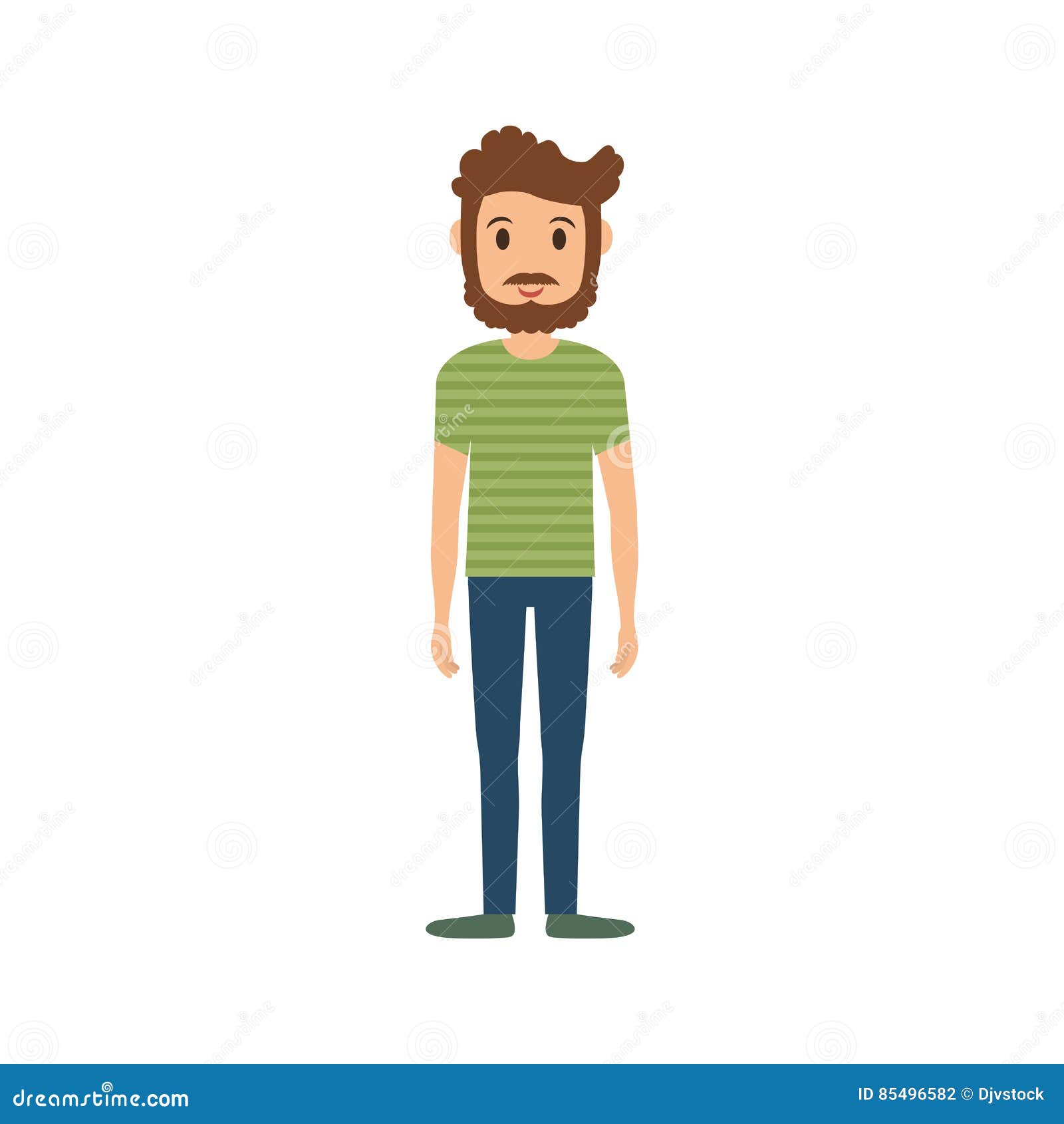 Man cartoon isolated stock illustration. Illustration of personal ...