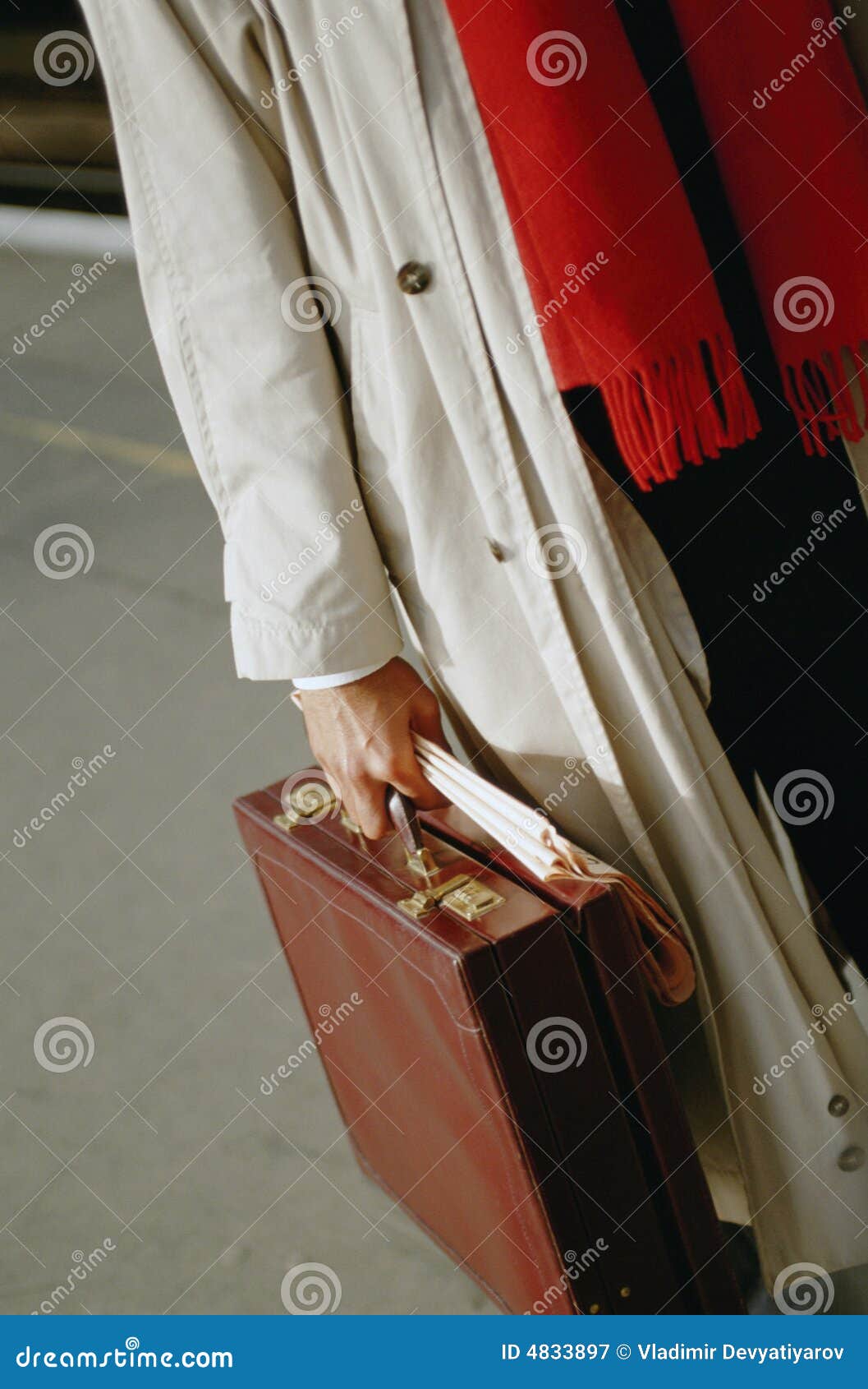 Man with case in hand stock image. Image of close, hand - 4833897