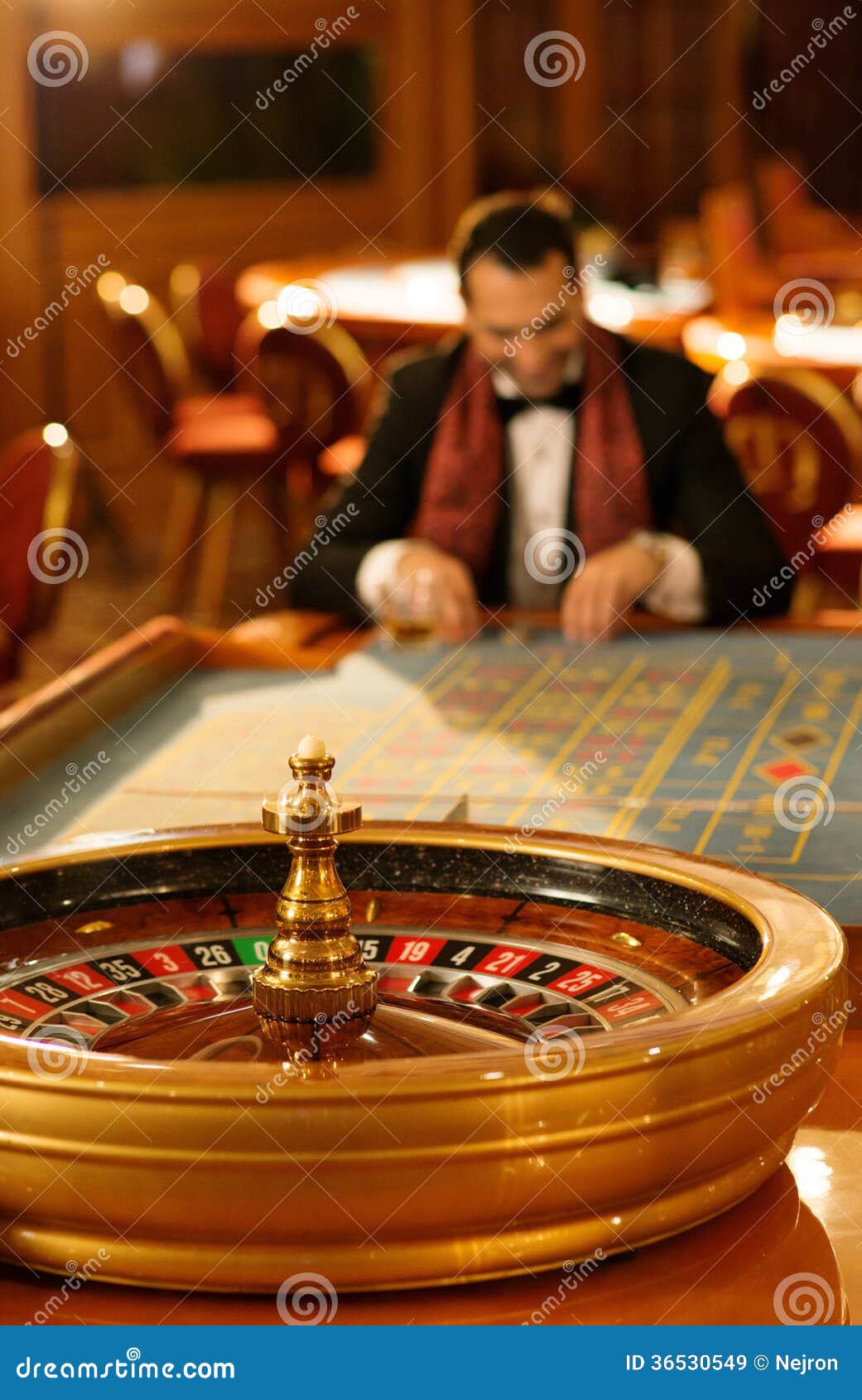 Man in casino interior stock image. Image of cards, player - 36530549
