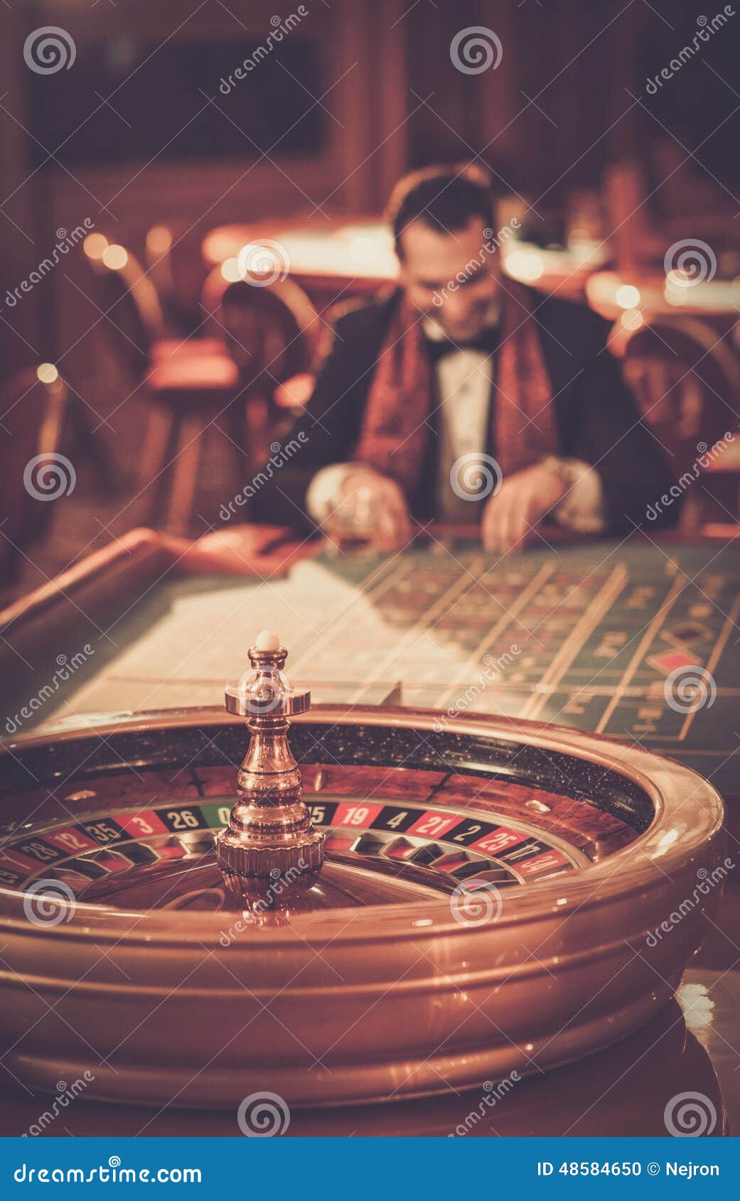 Man in a casino stock photo. Image of game, croup, risk - 48584650