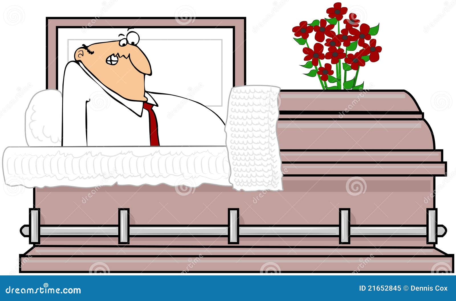 Startled Man Sitting At A Computer Stock Photography | CartoonDealer ...