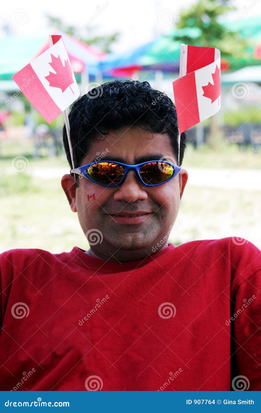 Man celebrating Canada Day stock photo. Image of birthday - 907764