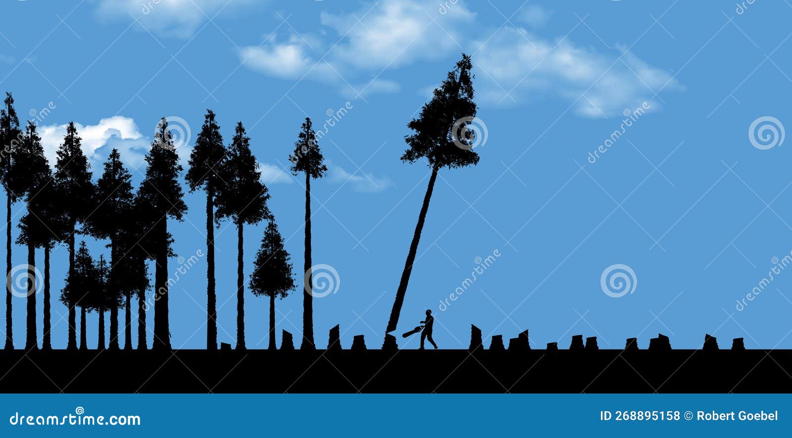 Clear Cutting Forests, Use or Abuse of Natural Resources is the Topic ...