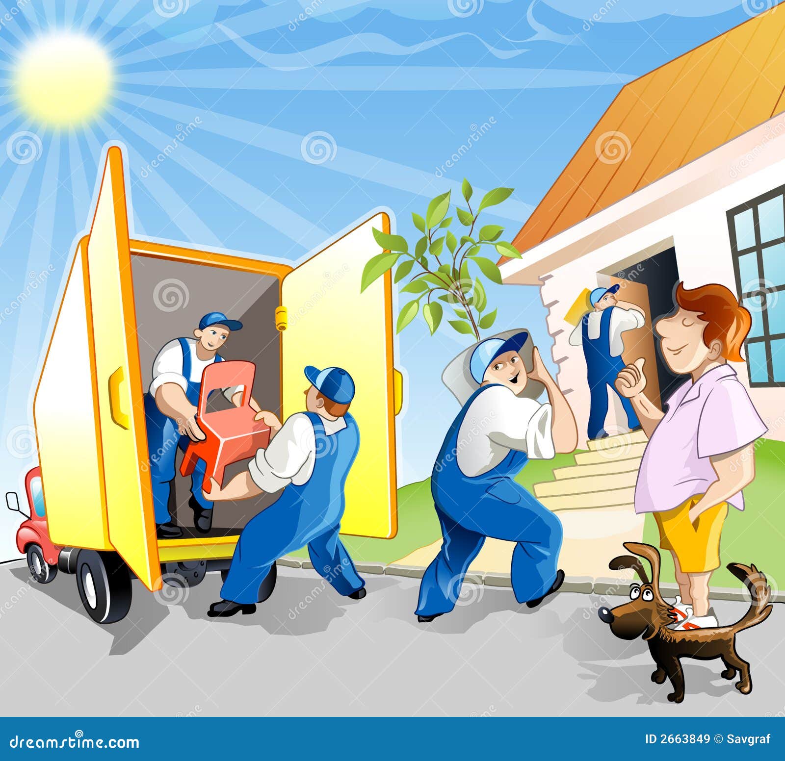 Residence Cartoons, Illustrations & Vector Stock Images - 282233 ...