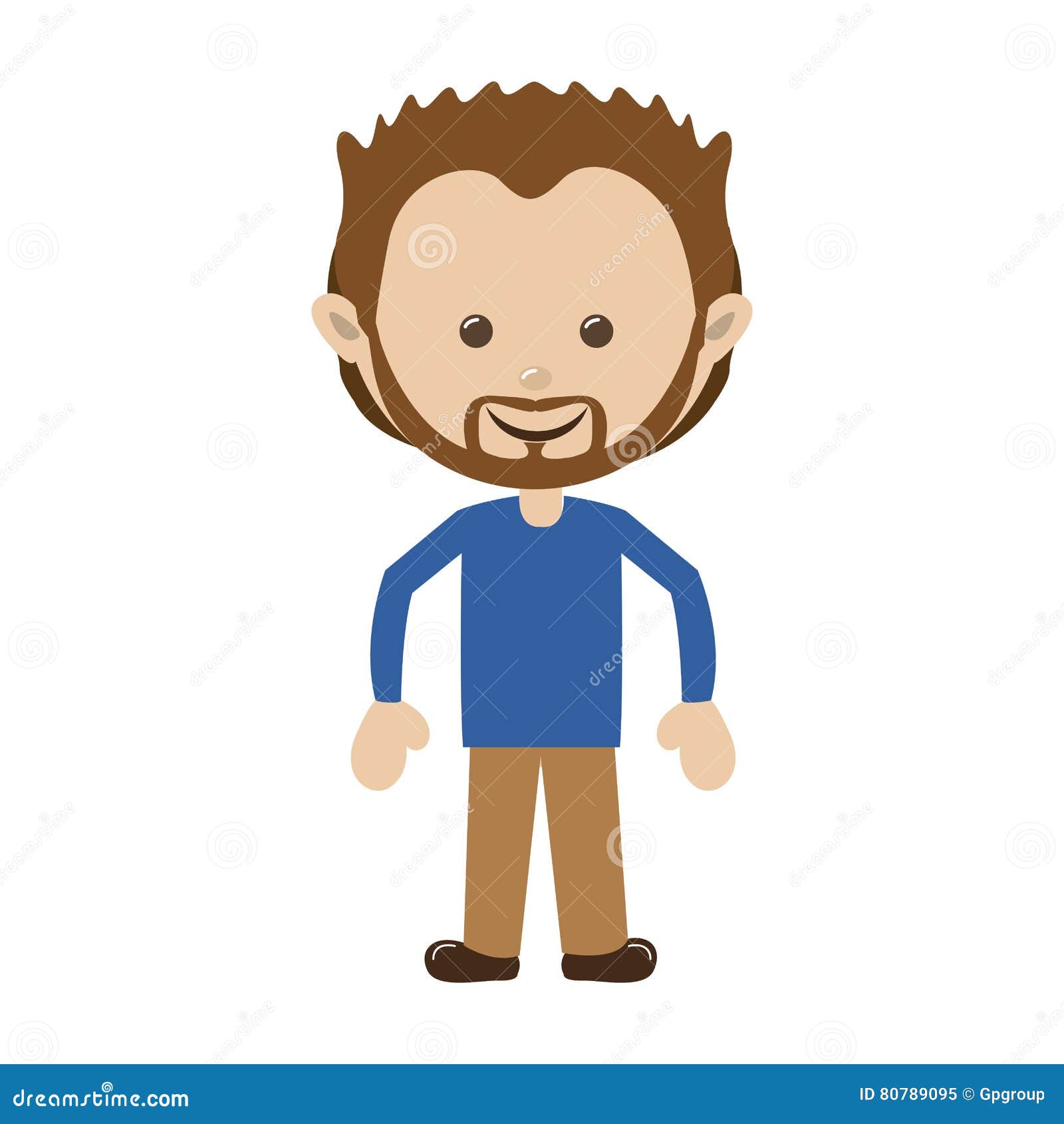 Man character icon image stock vector. Illustration of manager - 80789095
