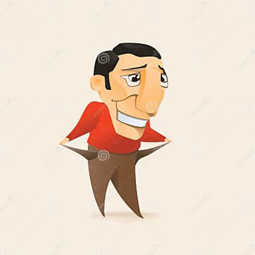 Man character stock illustration. Illustration of debit - 73732472