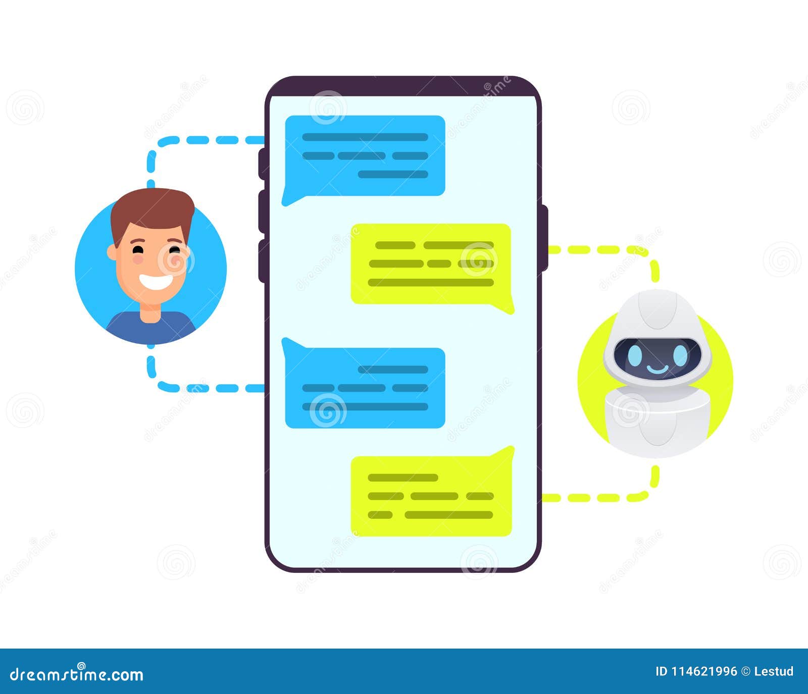 A Chatbot Getting Confused By Ambiguous Or Unclear Language, Leading To ...