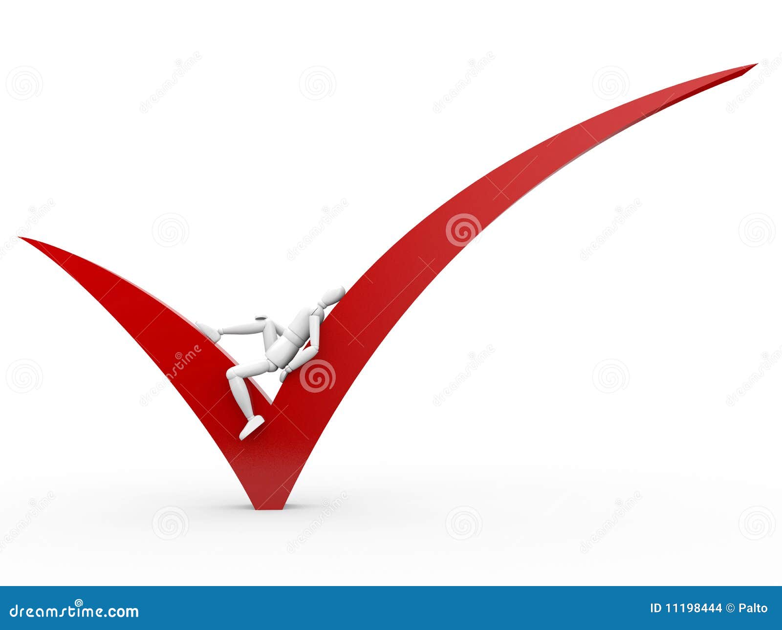 Man and check symbol stock illustration. Illustration of form - 11198444