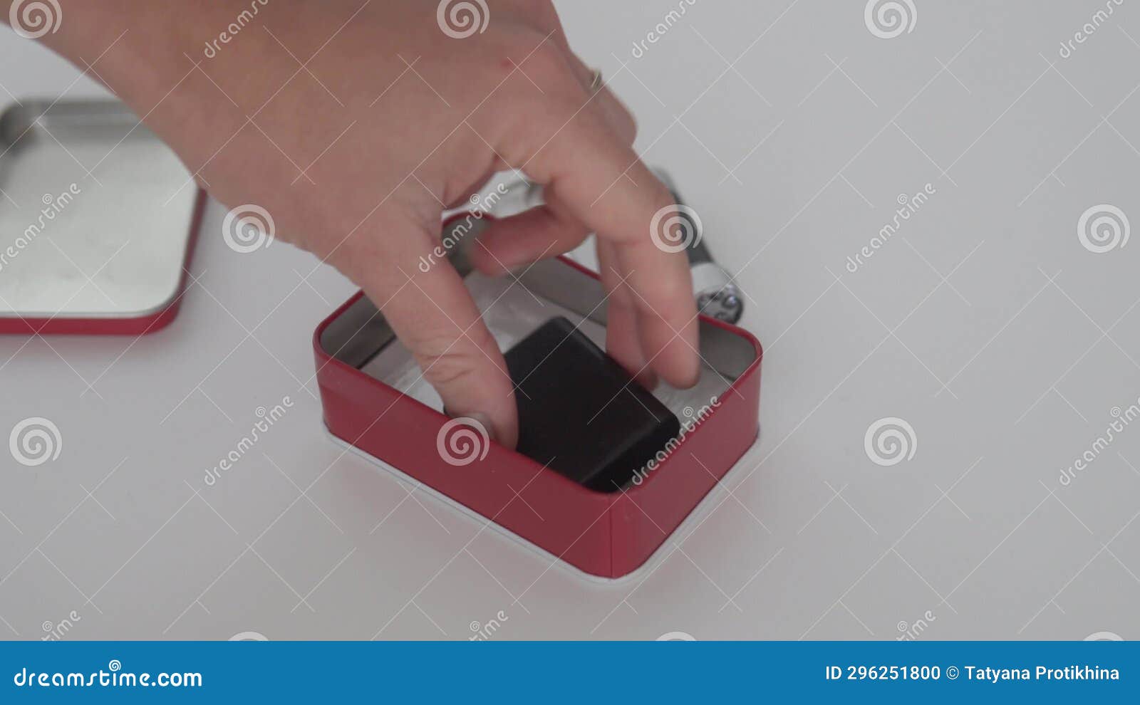 Man Checking Emergency Alert Box during Earthquake Stock Footage ...