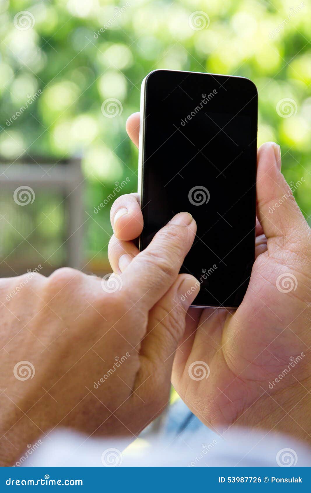 Man Checking His Phone Background Stock Photo - Image of social, hands ...