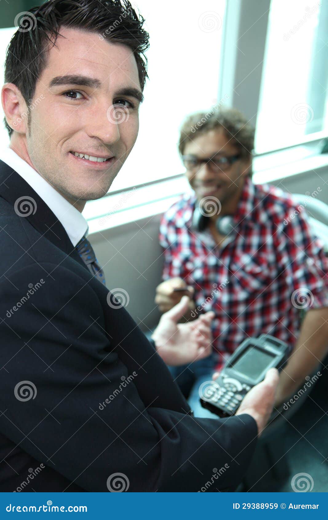 Man checking tickets stock image. Image of inspecting - 29388959