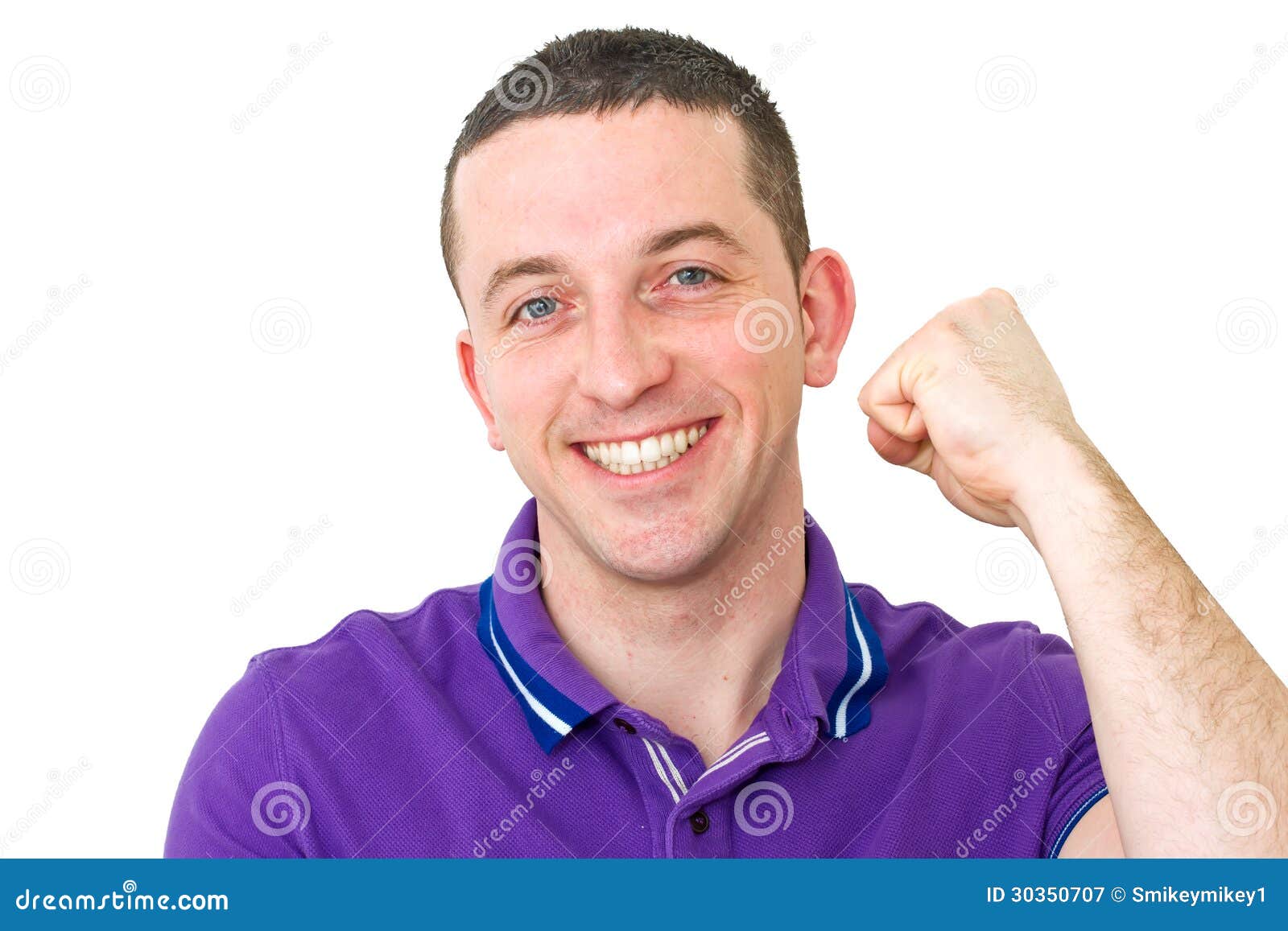 Man cheering stock image. Image of freedom, business - 30350707