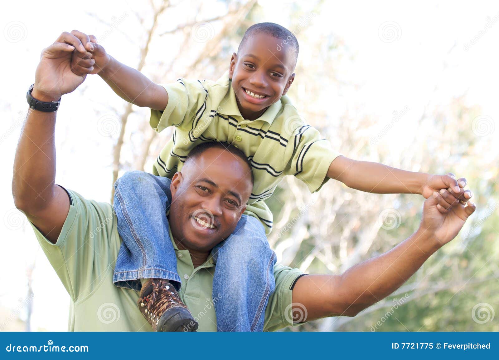 Man and Child Having Fun stock image. Image of casual - 7721775