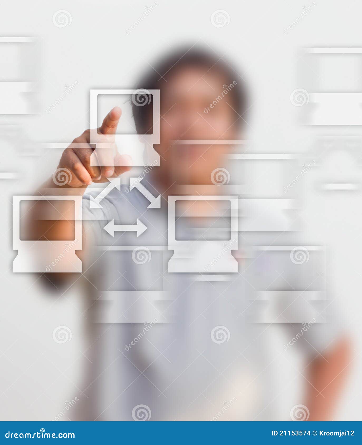 Man choose stock photo. Image of enter, click, push, choose - 21153574