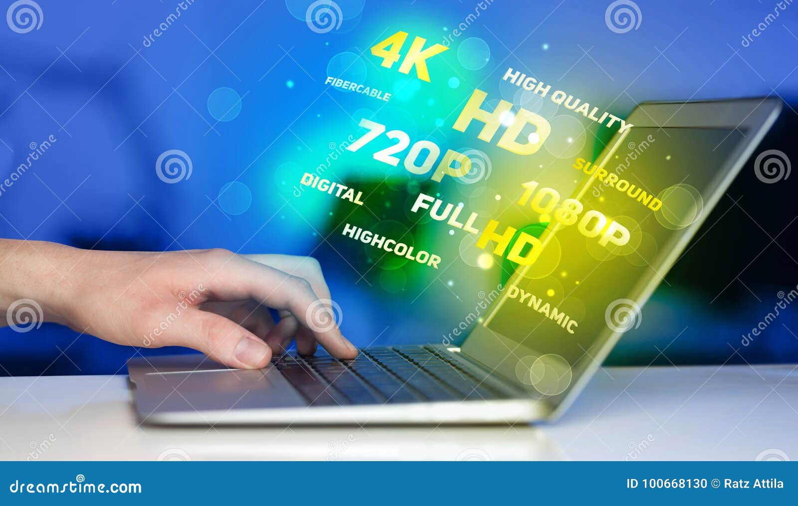 Man Choosing Display Resolution Stock Photo - Image of decisions ...