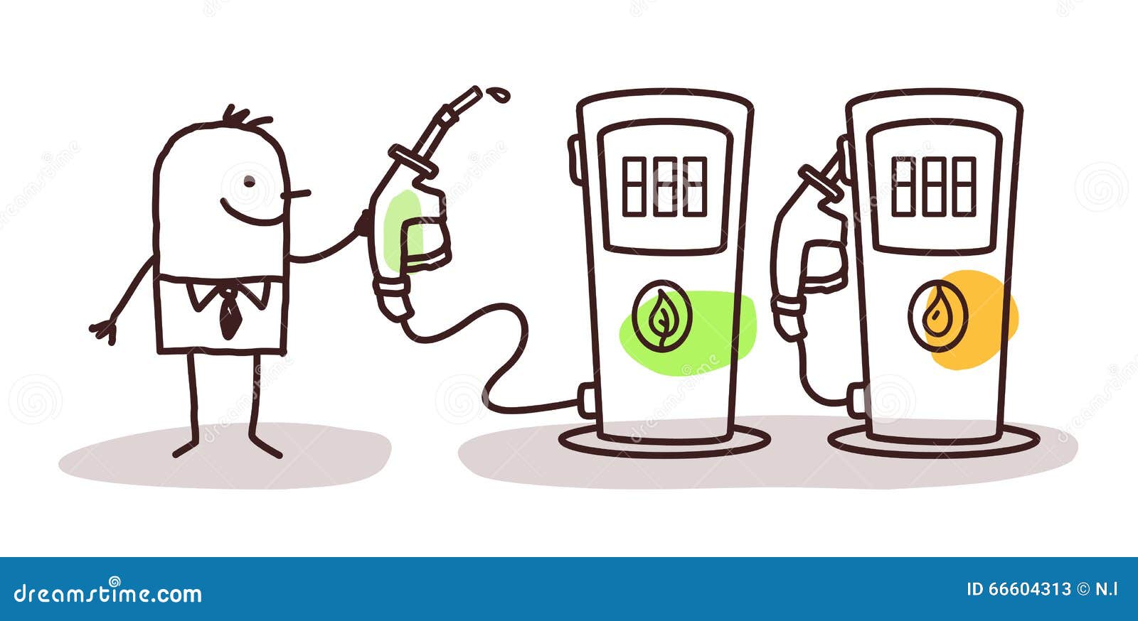 Green Fuel Nozzle Royalty-Free Stock Image | CartoonDealer.com #27945346