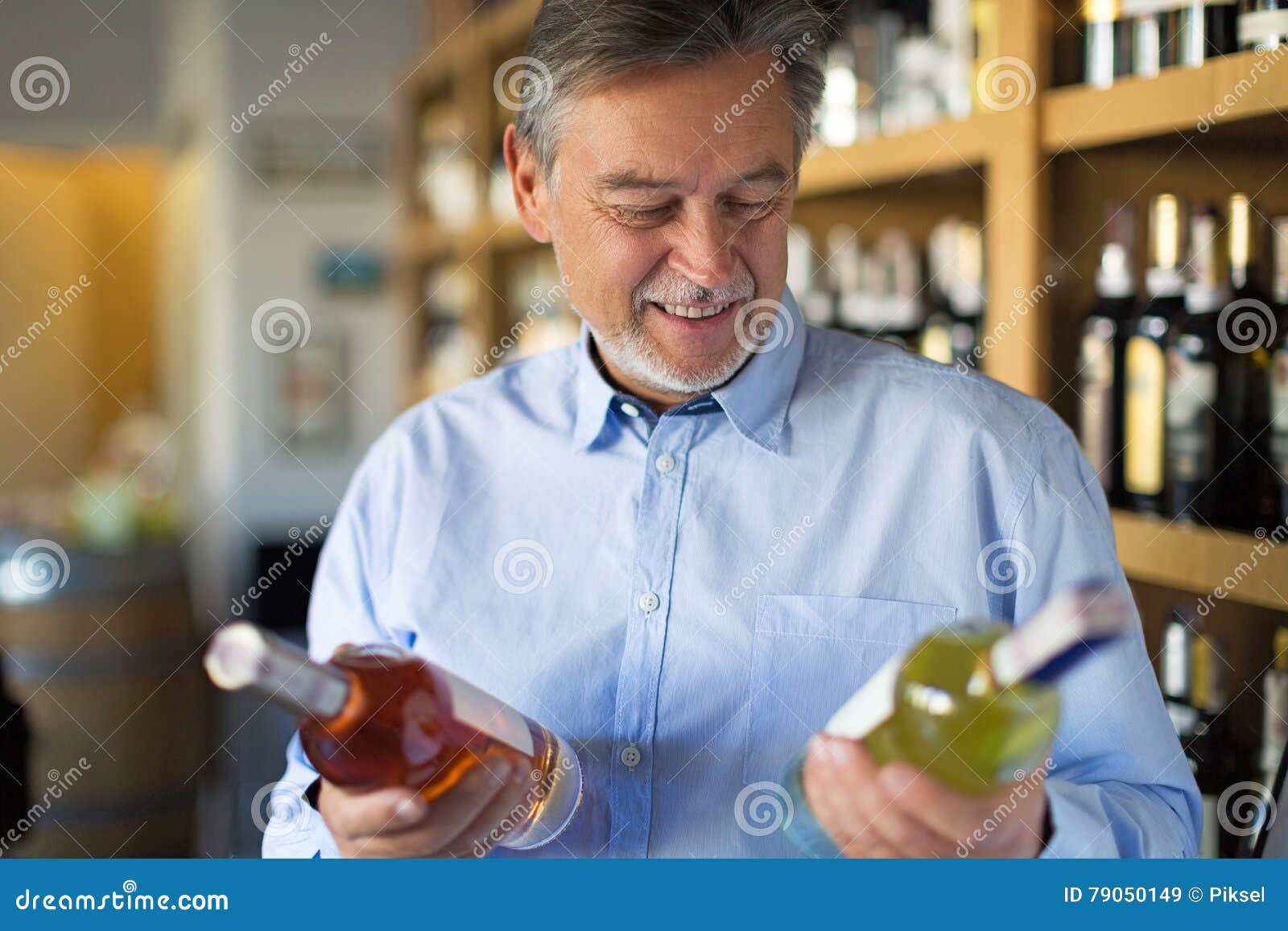 Man choosing wine stock image. Image of confidence, satisfaction - 79050149