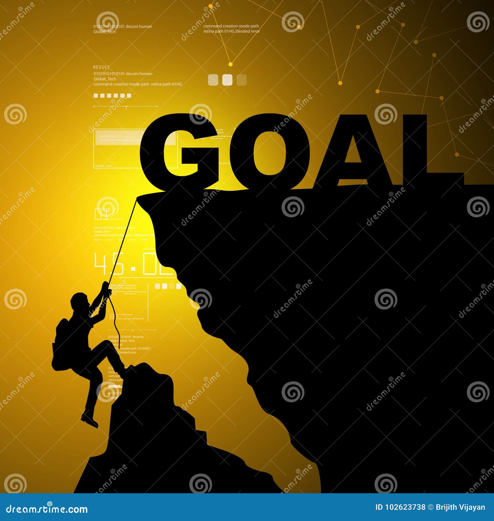 Climbing To The Goal Cartoon Vector | CartoonDealer.com #26018305 Climbing To The Goal Cartoon Vector | CartoonDealer.com #26018305