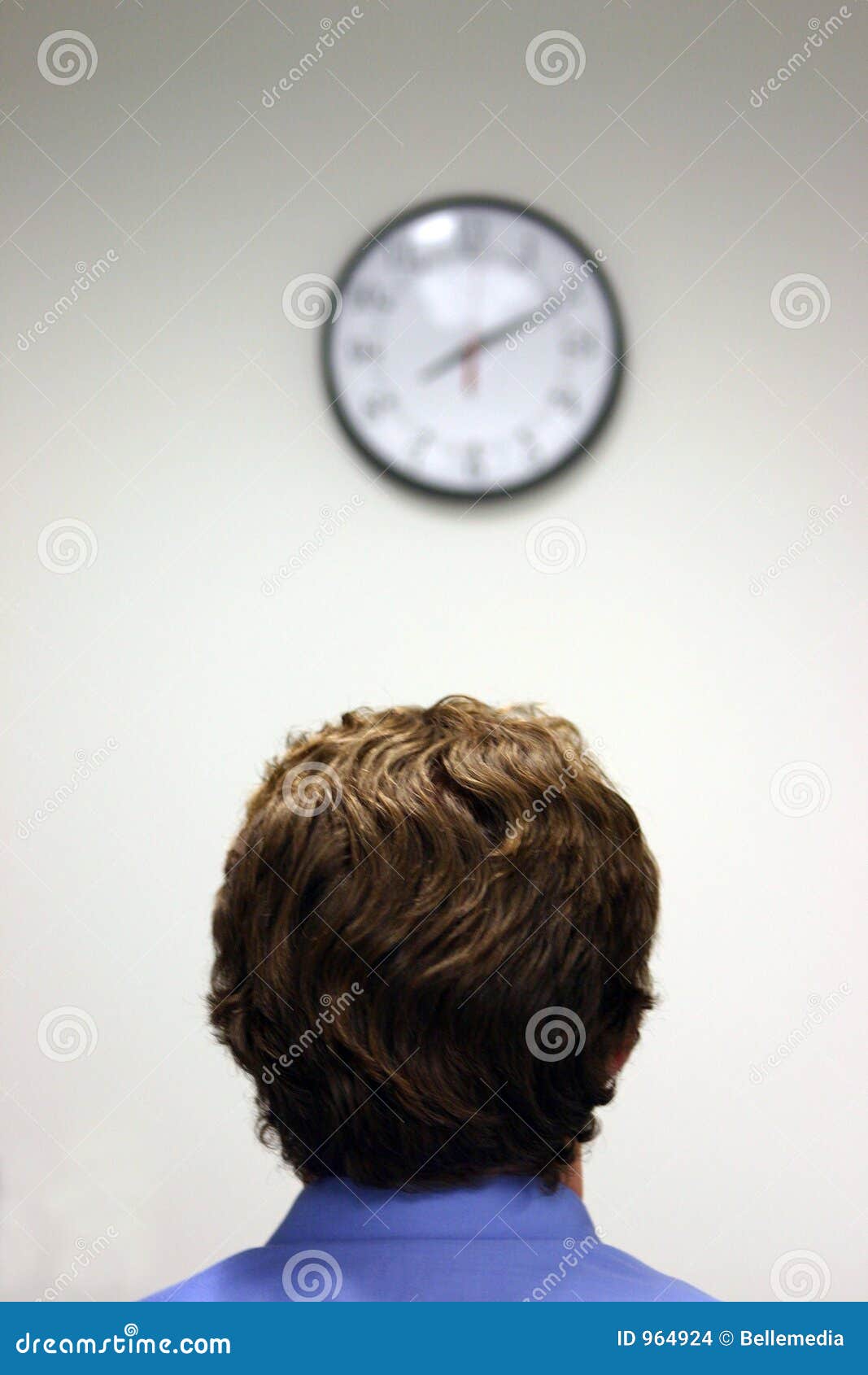 Man and clock stock photo. Image of time, view, clock, precise - 964924