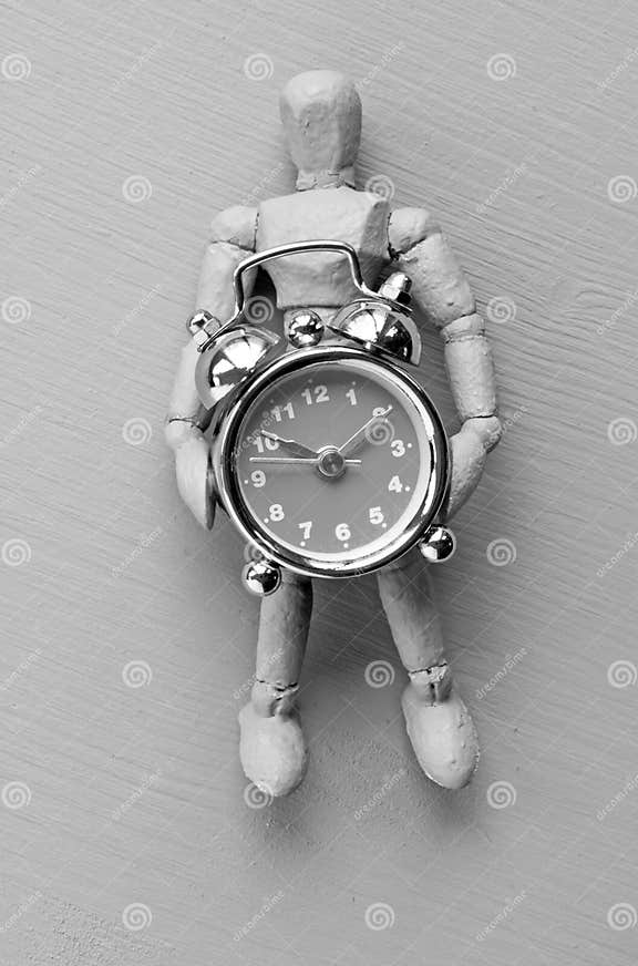 Man and clock stock photo. Image of dial, symbol, momentum - 37364510