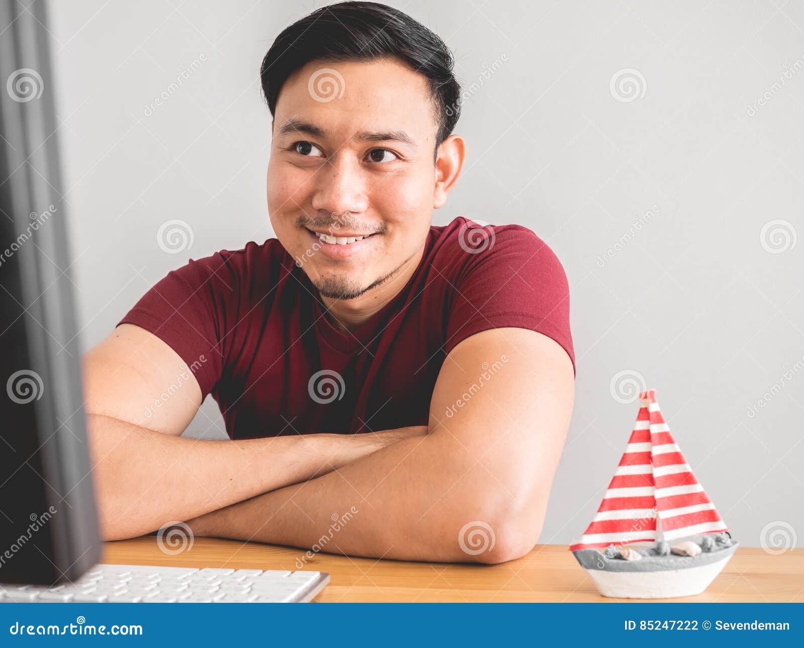 Man Concentrate on His Work. Stock Photo - Image of businesspeople ...