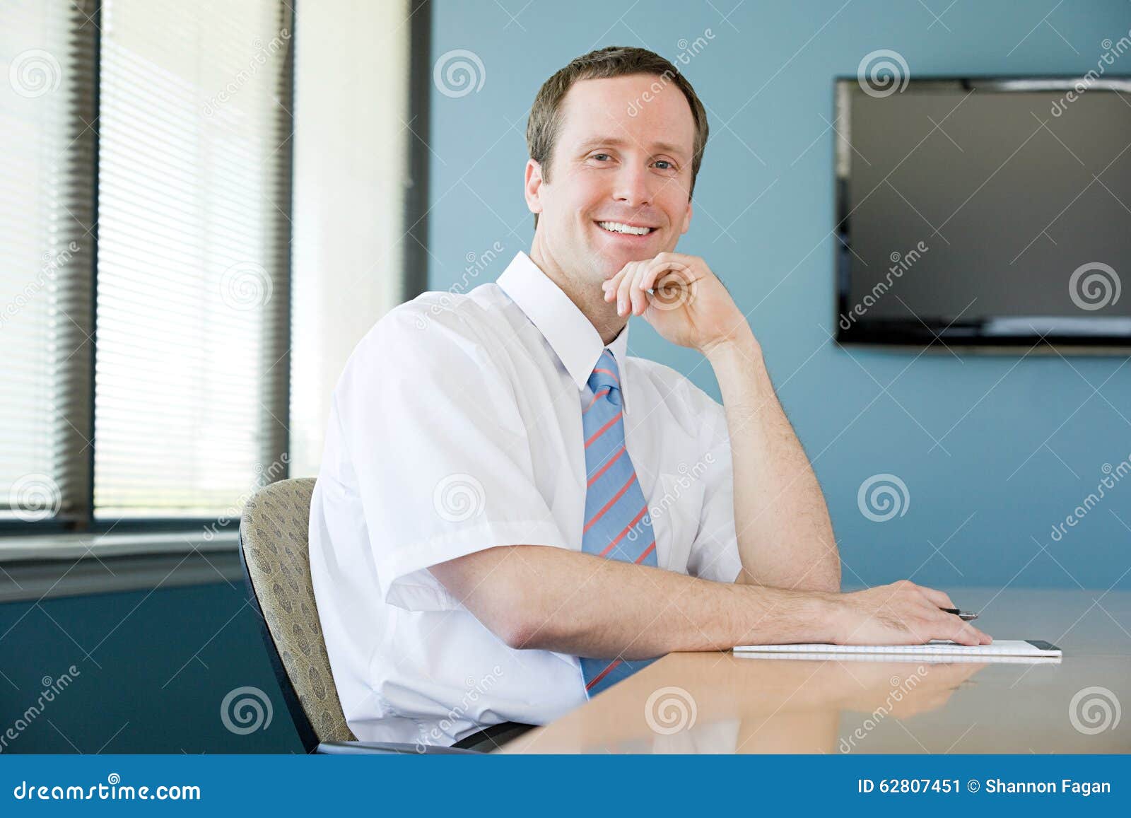 Man in conference room stock image. Image of cheerful - 62807451