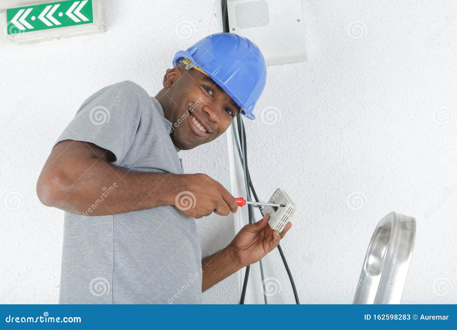Man connecting network stock image. Image of date, ladder - 162598283