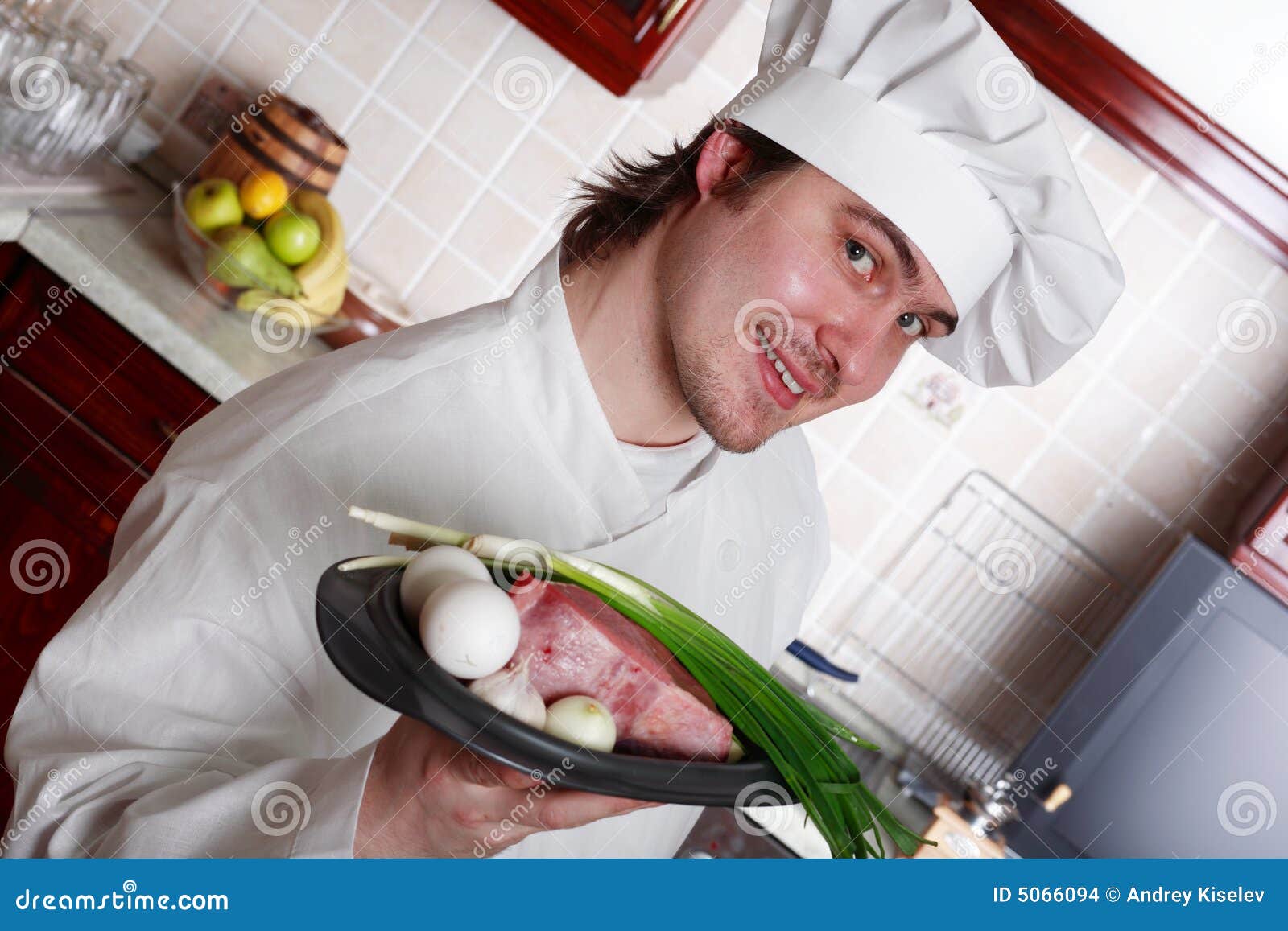 Man cook stock photo. Image of appetizer, fruit, head - 5066094