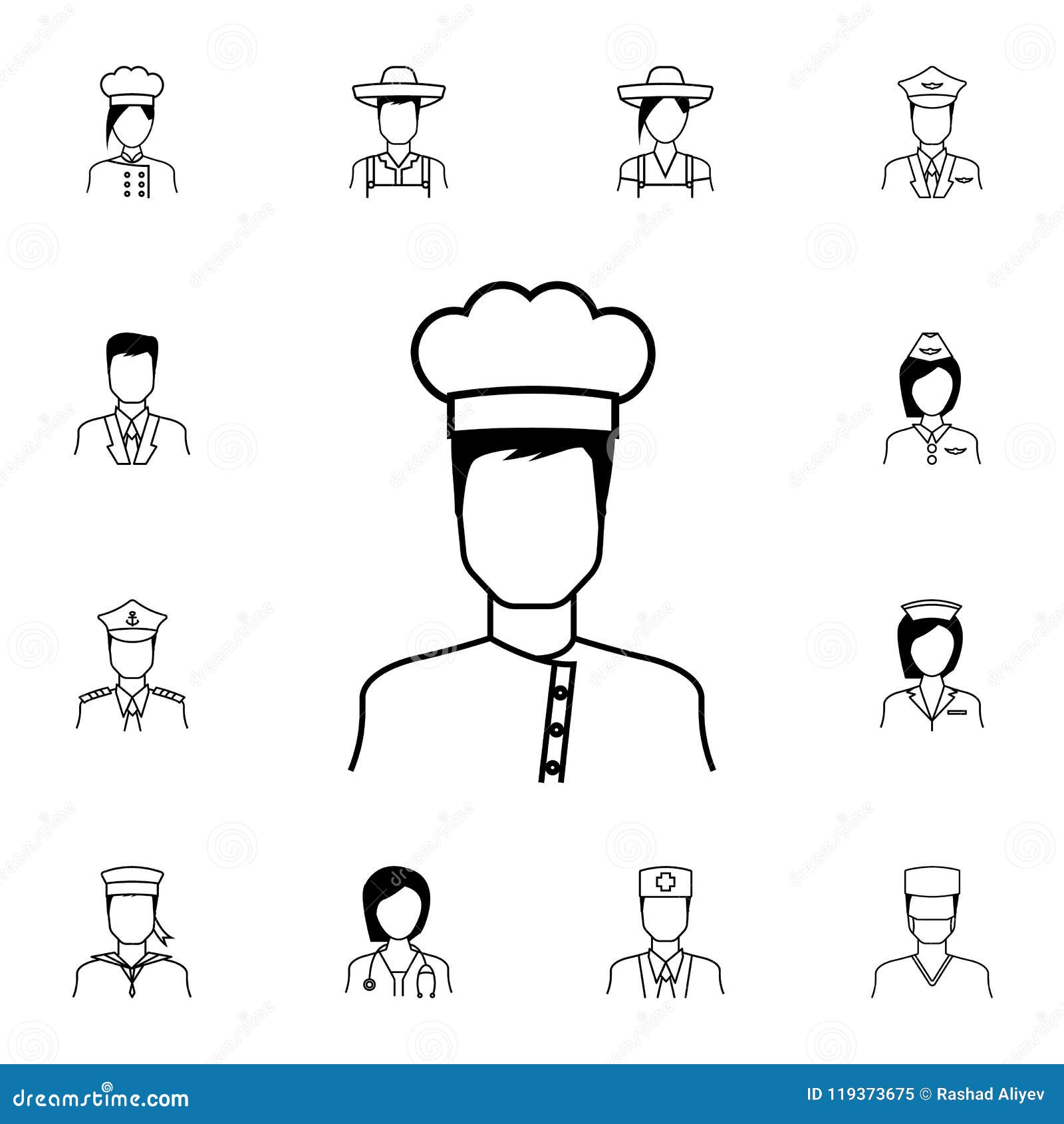Man Cook Icon. Element of Proffecions Icons for Mobile Concept and Web ...