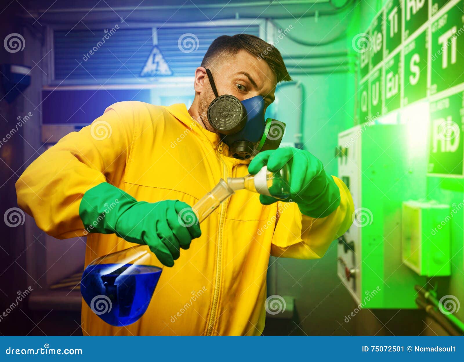 Man cooking meth stock image. Image of addiction, people - 75072501
