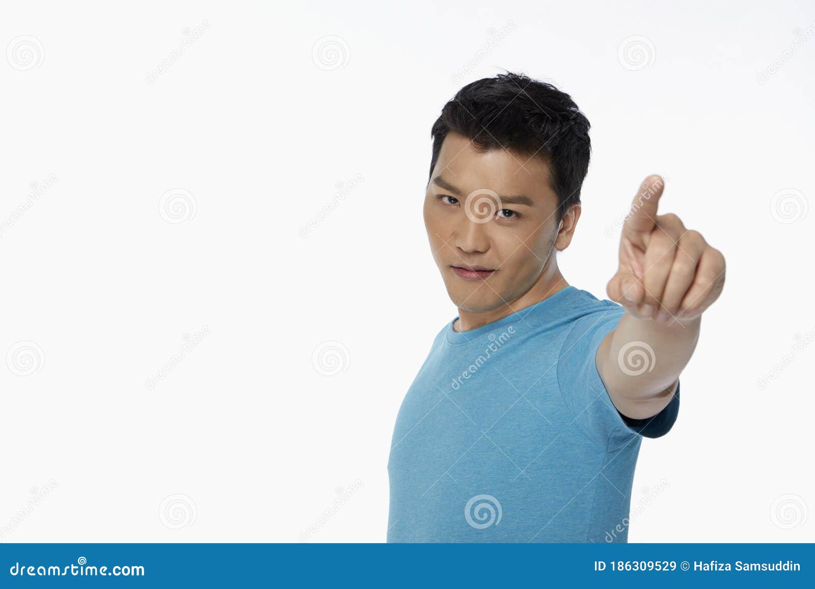 Man with Cool Attitude Showing Hand Gesture Stock Image - Image of ...