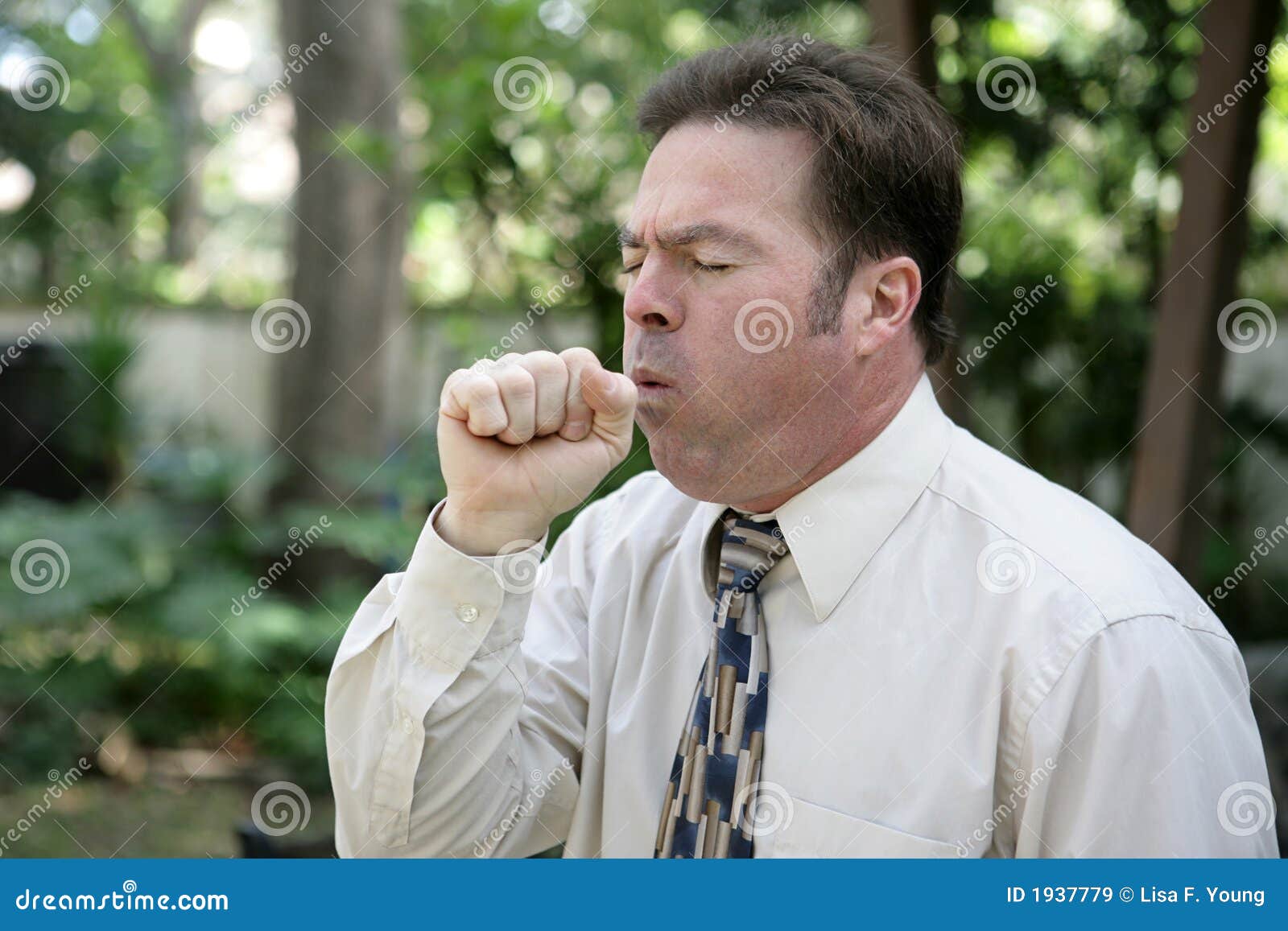 Man Coughing stock image. Image of attire, cough, disease - 1937779