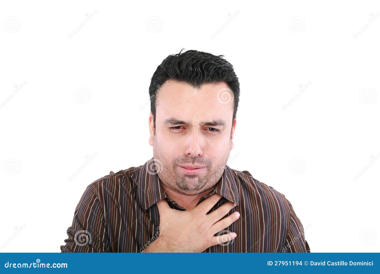 Man Coughing Stock Images - Image: 27951194