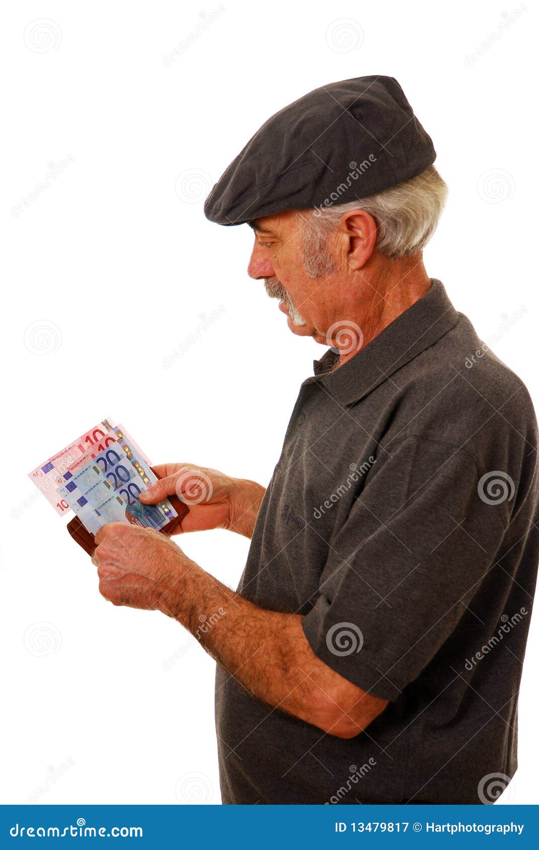 Man counting euros stock image. Image of male, cash, citizen - 13479817